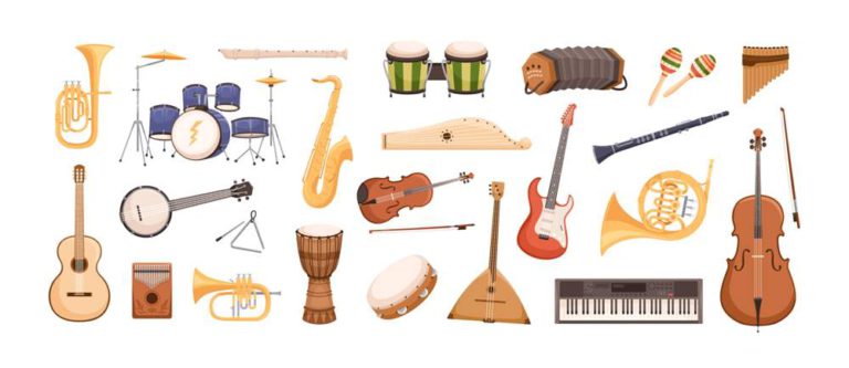 Complete List of Musical Instruments Names - Mugafi Blog!